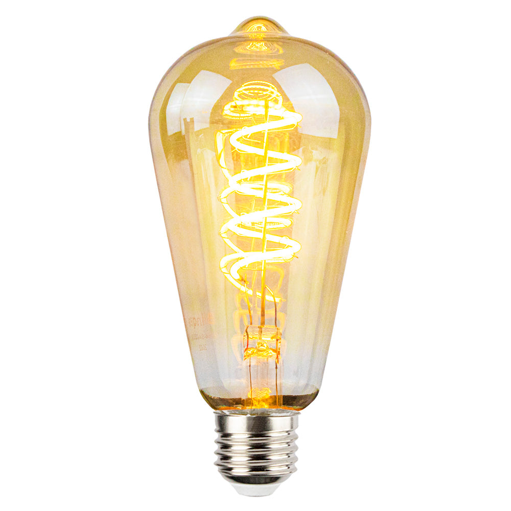 LED-Filament-Edison-Lampe | 64mm | Dimmbar | 2400K | 6 Watt – MeinLED